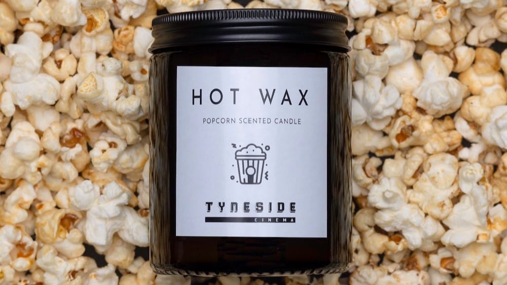 Hot Wax Popcorn-Scented Candle - Tyneside Cinema